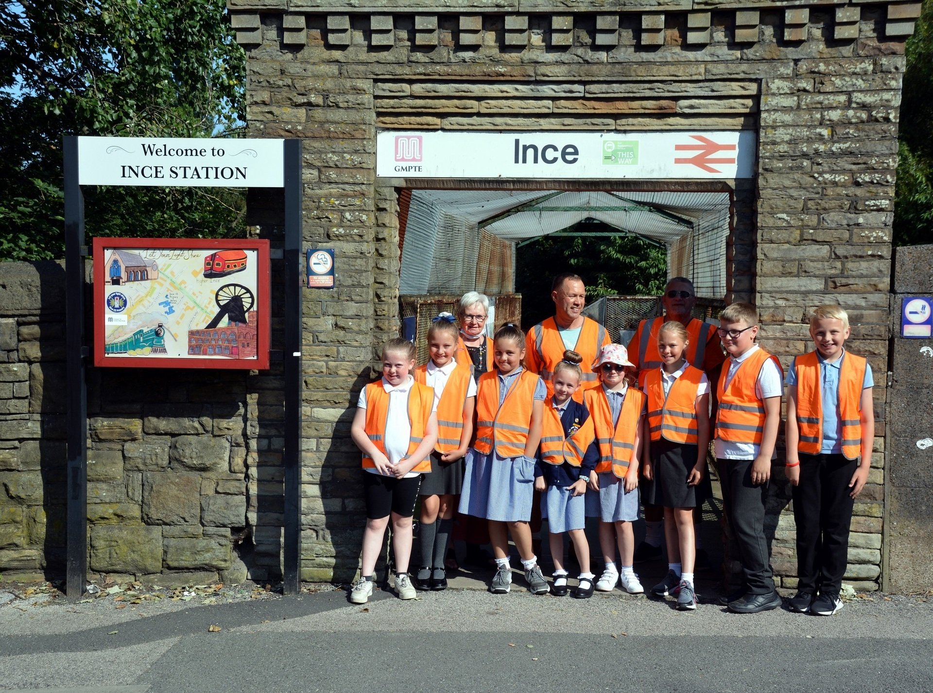 Ince CE Primary & Nursery School - Our Ince CE Train Station Ince CE Primary & Nursery School - Our Ince CE Train Station